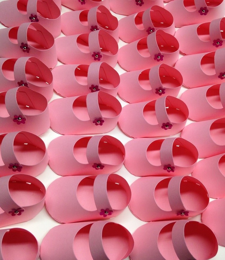 Paper Baby Shoes Paper Baby Booties Paper Baby by CutNCreateCanada