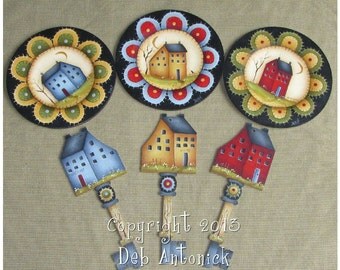 Snowflakes by Deb Antonick email pattern by PaintingWithFriends