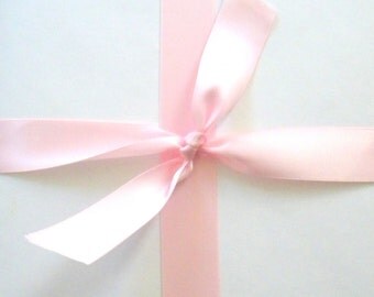 Blush pink ribbon | Etsy