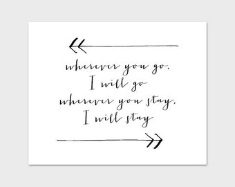 Wherever you go | Etsy