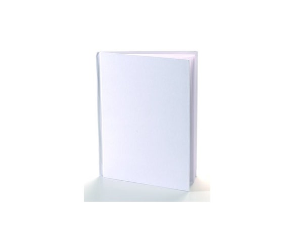 White Hardcover Blank Book For Creating Custom Design Books