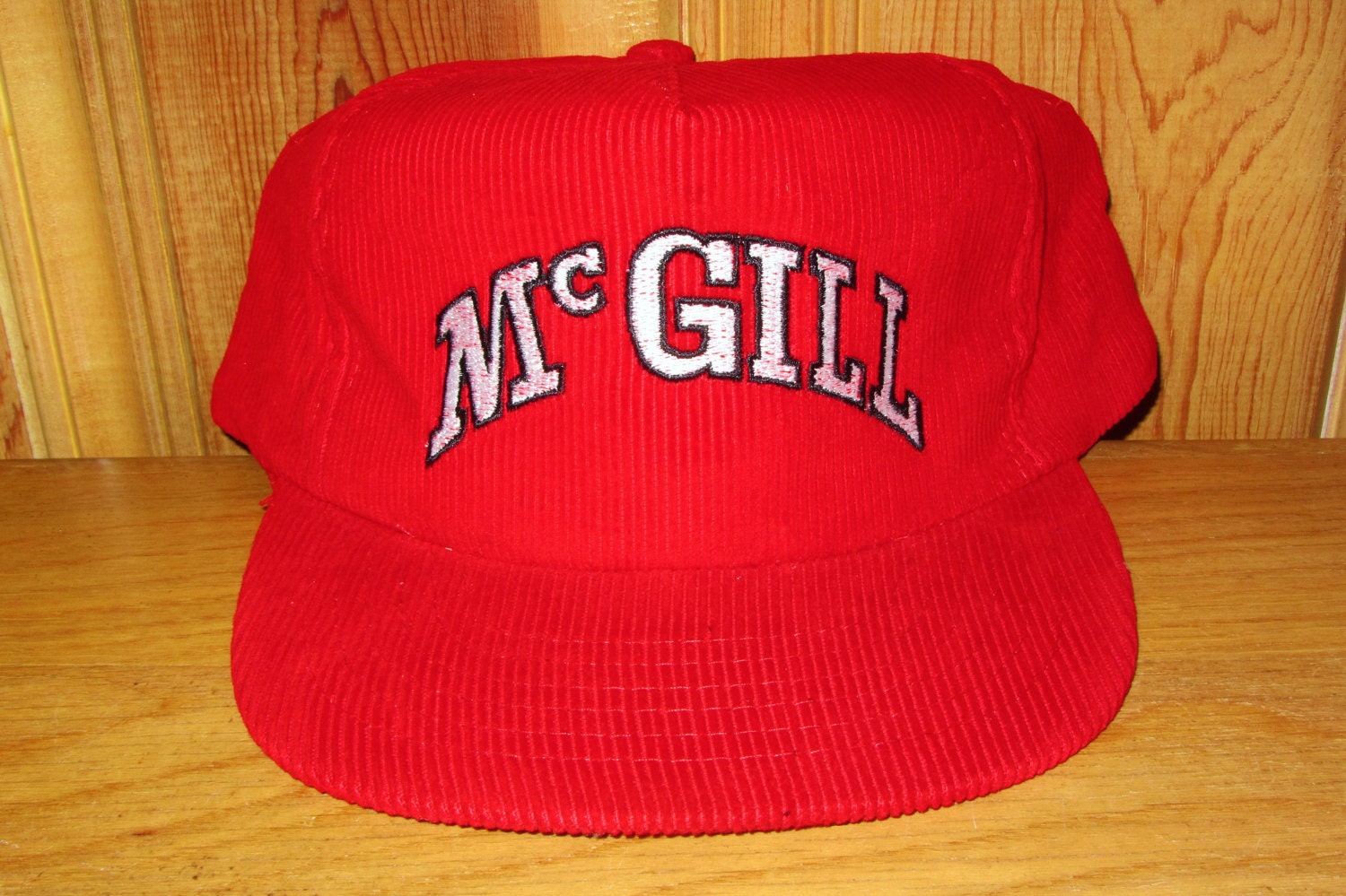 McGILL University REDMEN Original Vintage Varsity Style Script ...