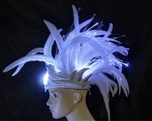 Unique light up headdress related items | Etsy