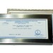 Black Business License Frames with Glass Easel Back and