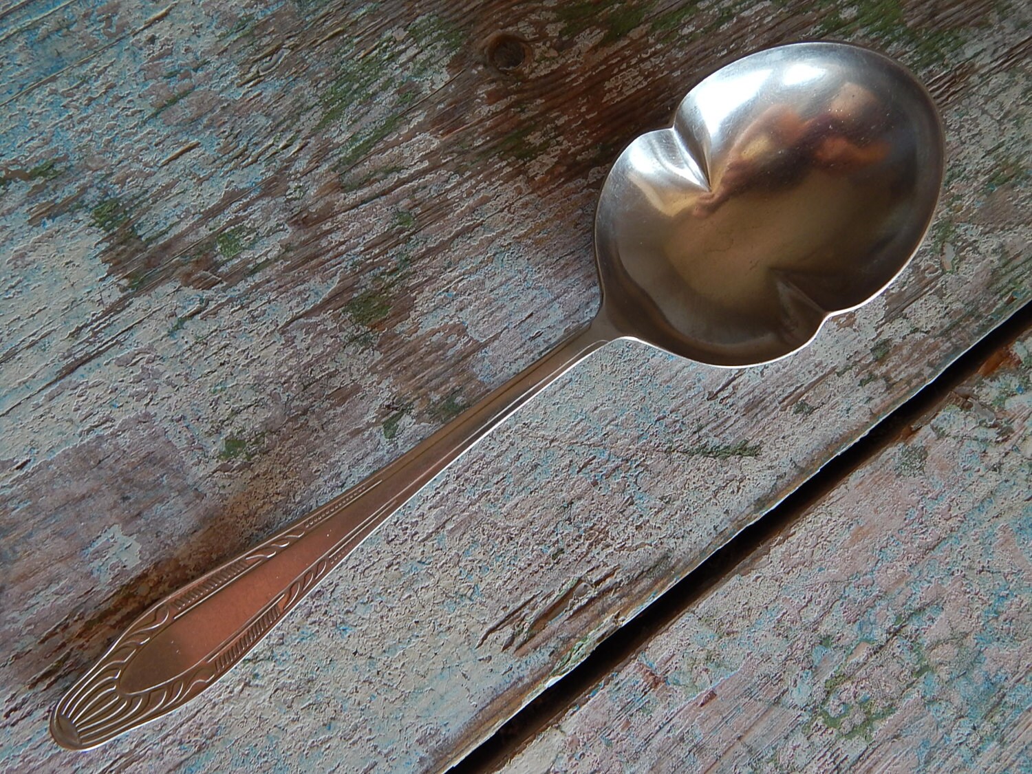 Soviet Vintage Serving Spoon Russian Home Soviet Tableware, Made in ...