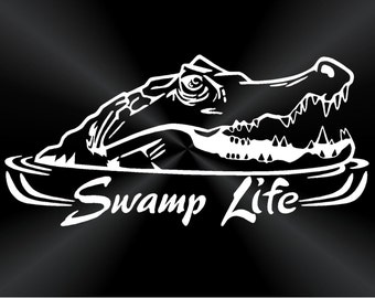 Popular items for gator decal on Etsy