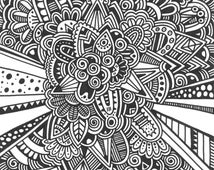 Popular items for zentangle designs on Etsy