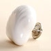 Large Drawer Knobs Shell Dresser Knobs Pulls White Ceramic