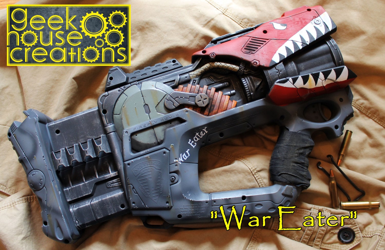 Painted Nerf Nerf Firefly Character gun War