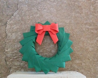 Origami wreath | Etsy