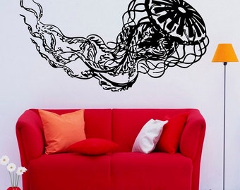 Deep sea wall decal | Etsy