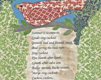 Medieval birds | Etsy