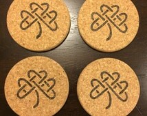 Popular items for celtic knot shamrock on Etsy