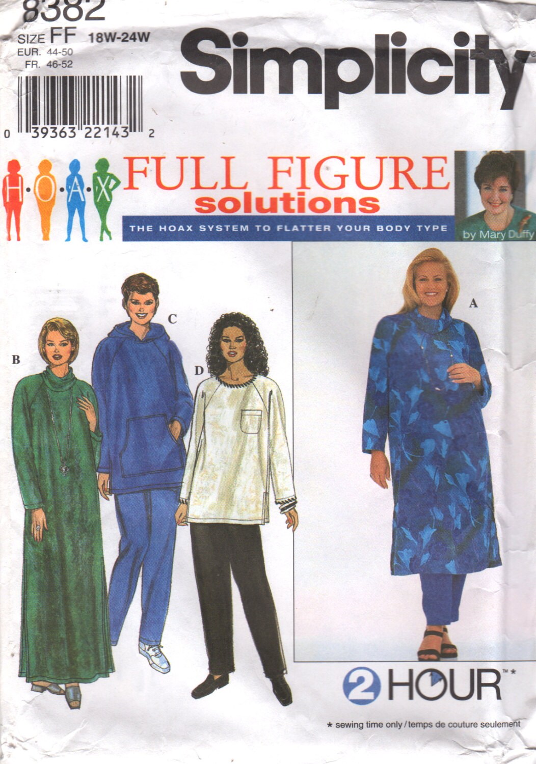 Simplicity 8382 Womens Pullover Caftan Top and Pants by mbchills