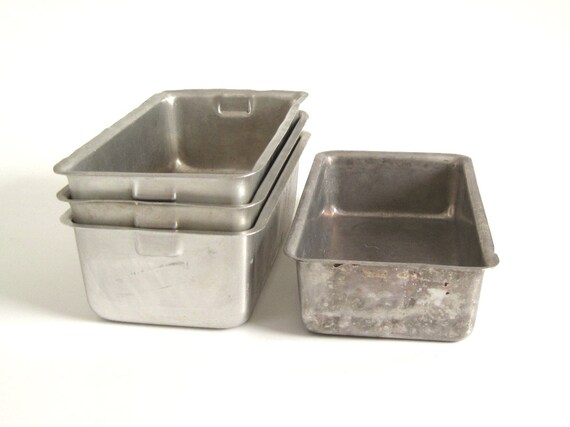 Mirro Loaf Pan Comet Bread Pans Aluminum Bakeware Small Mini 7
