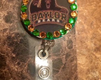 Baylor Bears badge reel