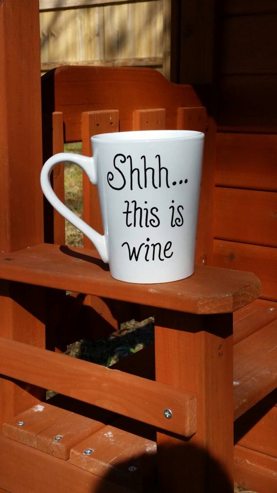 Shhh This Is Coffee Mug Large Coffee Mug Funny Coffee Mug