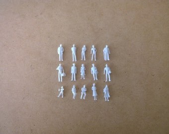 Items similar to Vintage Pink Plastic People Figurines - Pick 6 on Etsy