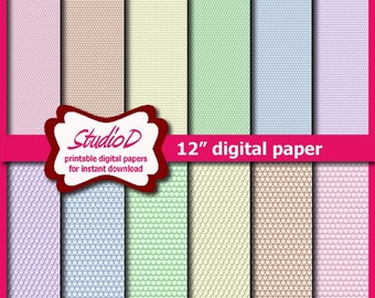 Digital paper pastel | Etsy