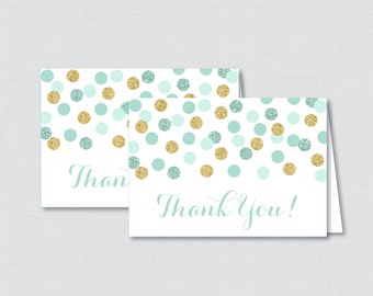 Mint thank you | Etsy