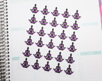 Popular items for yoga stickers on Etsy