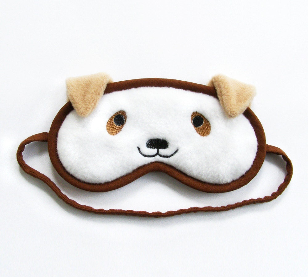 Dog Sleep Mask Animal eye mask Kawaii puppy sleeping