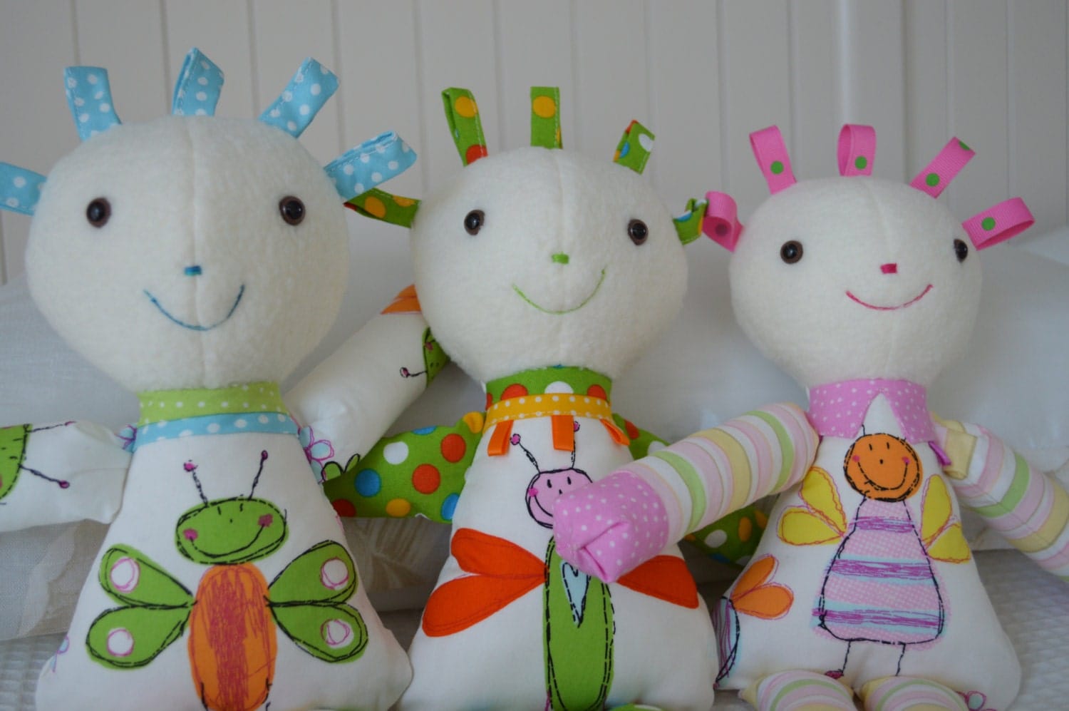 PDF sewing pattern soft toy Stuffed doll Plushie Little