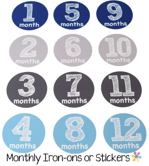 monthly-iron-ons-decals-or-monthly-stickers-12-by-myliltees