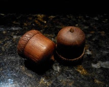 Popular items for carved acorns on Etsy