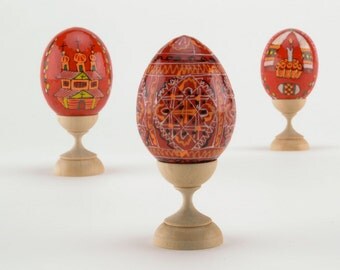 Popular items for carved wooden egg on Etsy