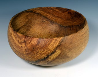 Red oak bowl | Etsy