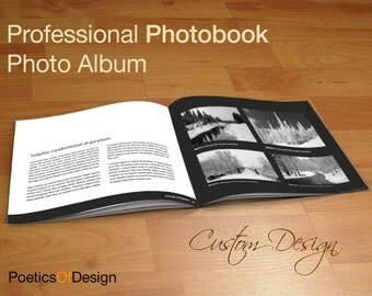 Photobook template | Etsy