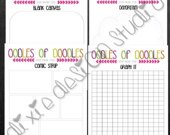 Printable doodles | Etsy