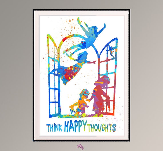 Think Happy Thoughts Peter Pan