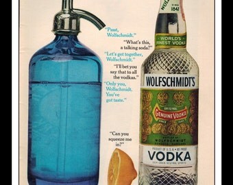 Wolfschmidt vodka | Etsy