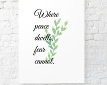 Popular items for affirmation wall art on Etsy