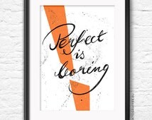 Popular items for orange poster on Etsy