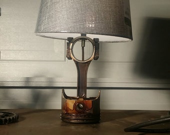 Items similar to Piston and Connecting Rod Lamp on Etsy