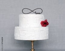 Popular items for infinity cake topper on Etsy