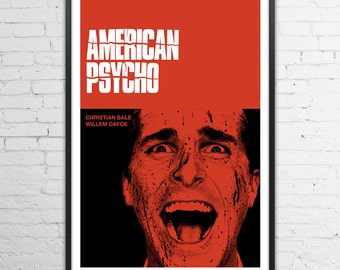 American psycho art | Etsy