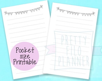 Printable Notes: Handwritten To Do List 5 Designs