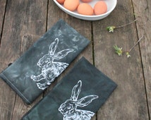 Unique cloth rabbit pattern related items | Etsy