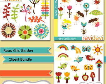 Spring clip art | Etsy