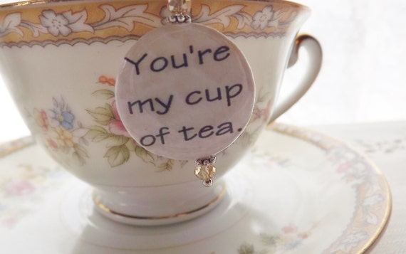 My Cup Of Tea Teacup Charm Tea Strainer Tea Ball