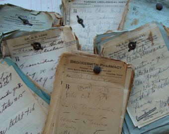 Old pharmacy labels | Etsy