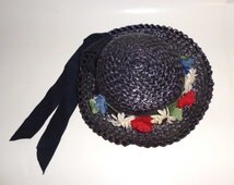 Popular items for straw bonnet on Etsy