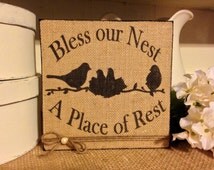 Popular items for bless our nest on Etsy