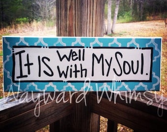 Funky Fun Welcome sign Wood Cut Out Hanger by TheWaywardWhimsy