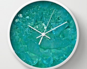 Sea glass clock | Etsy