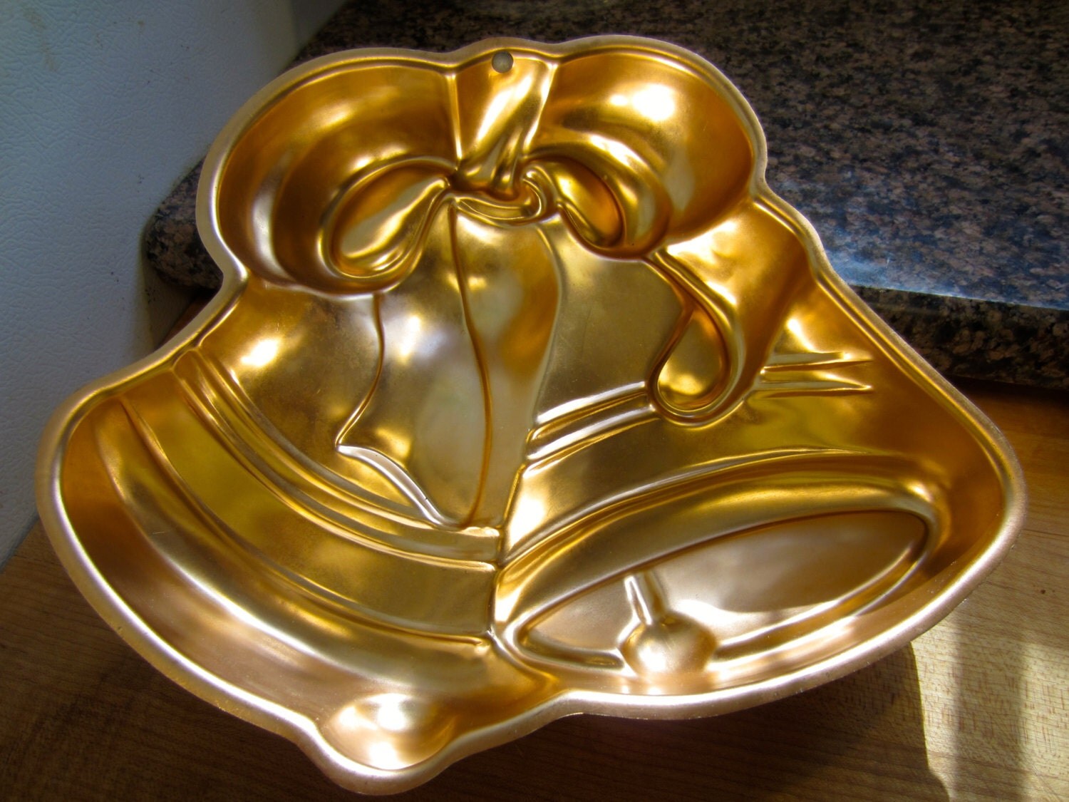 Christmas Holiday Bells Jello Mold, Vintage 1960s, Copper Anodized ...